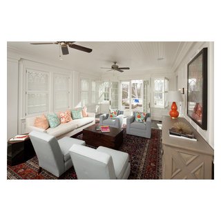 Pre-War Aesthetics, Post-War Technology - Traditional - Sunroom - New ...