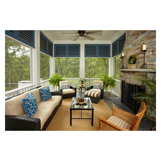 Screened Porch - Traditional - Sunroom - Charlotte - by J. Timothy ...