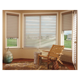 Shades and Sheers - Traditional - Sunroom - Providence - by A Shade ...