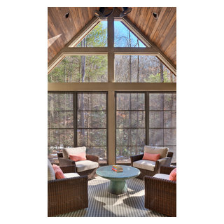 Transitional Mountain Home - Contemporary - Sunroom - Other - by ...