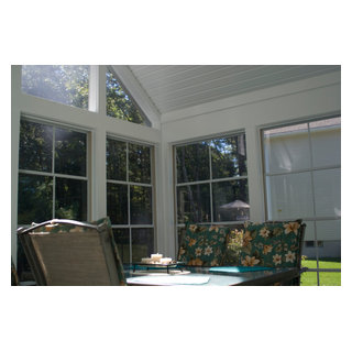 Vinyl 4 Track - 3 Season room / Rowley, MA - Traditional - Sunroom ...