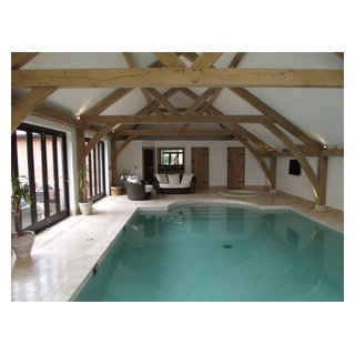 Barn Swimming Pool - Modern - Pool - Berkshire - by HUNGERFORD DESIGN ...