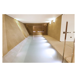 Hampstead Heath - Basement Feature Pool - Contemporary - Pool - London ...