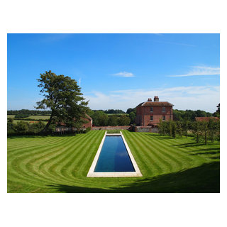 NATURAL POOL WITH DRIGLIDE COVER - Traditional - Pool - Berkshire - by ...