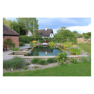 Natural Swimming Pool - Farmhouse - Pool - Other - by Keyscape ...