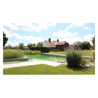 Rural natural swimming pool retreat - Rustic - Pool - Other - by Clear ...