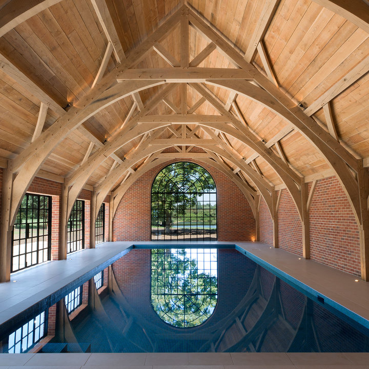 75 Beautiful Indoor Swimming Pool Ideas and Designs - June 2023 | Houzz UK