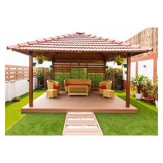 Terrace Garden - Asian - Terrace - Delhi - by Studio Earthbox | Houzz UK
