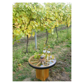Baby Oak Cartwheel Table - Country - Terrace - Sussex - by The ...