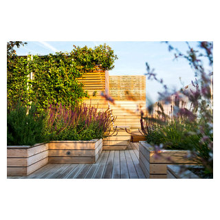 Large roof terrace in London - Contemporary - Deck - London - by Town ...