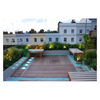 Roof Terrace in Holland Park - Contemporary - Terrace - London - by ...