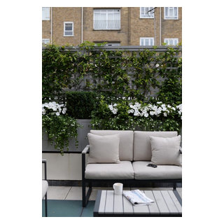 Traditional Trellis - Making Smaller Spaces Work - Traditional ...