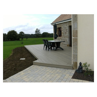 Exemples de nos réalisations de terrasses - Современный - Терраса ...