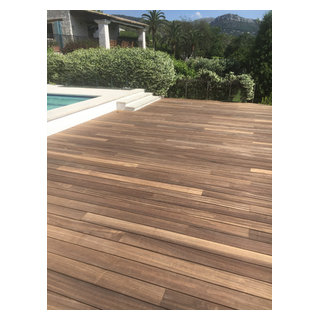 Terrasse bois exotique Padouk - Mediterranean - Deck - Nice - by ...