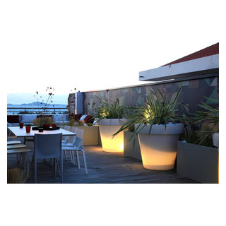 Terrasse bord de mer Marseille - Contemporary - Terrace - Marseille ...