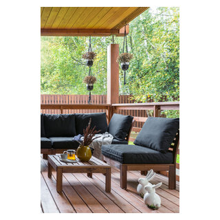 Дальняя дача - Scandinavian - Deck - Other - by FRUKTOV INTERIORS | Houzz