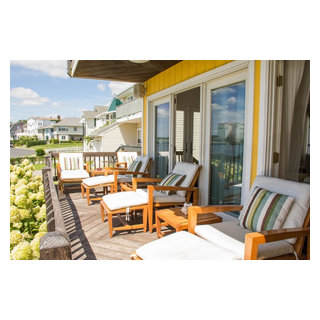 Design of a Summer House - Beach Style - Deck - New York - by Menashe ...