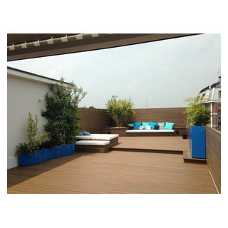 TERRAZZA - i colori del mare in città - Contemporary - Deck - Milan ... TERRAZZA - i colori del mare in città - Contemporary - Deck - Milan ...