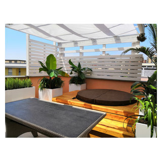 Una spa in terrazzo - Modern - Deck - Other - by Progettare Spazi Verdi ... Una spa in terrazzo - Modern - Deck - Other - by Progettare Spazi Verdi ...