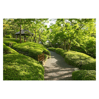 Исторический сад Happoen Garden, Tokyo, Japan - Asian - Garden - Tokyo ...