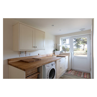 An impressive two storey extension - Transitional - Utility Room ...