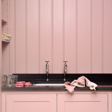 75 Pink Laundry Room Ideas You'll Love - January, 2025 | Houzz