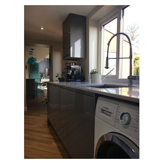 Stunning Utility Room Garage Conversion - Contemporary - Laundry Room ...