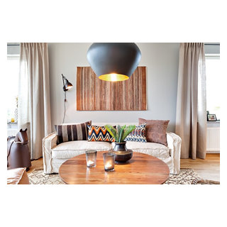 Inredning av visningslägenhet för JM på Sjövikshöjden 6 i Stockholm ...