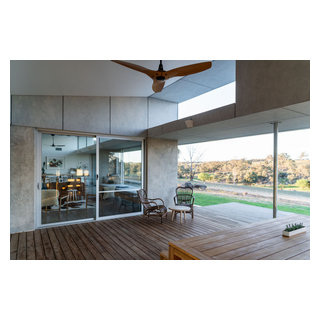 Wombat House - Contemporary - Porch - Other - by Richard Cole ...