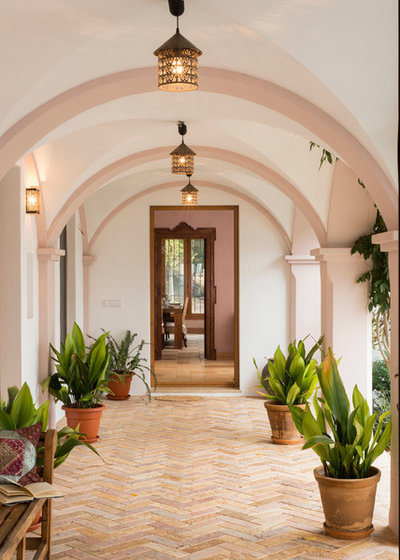 Covered Walkways Add Beauty and Weather Protection Too