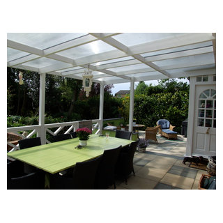 Covered Veranda - Traditional - Veranda - Hampshire - by Lundi ...