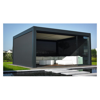 RENSON Aluminium Pergola - Contemporary - Porch - Other - by Exterior ...