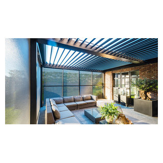 RENSON Aluminium Pergola - Contemporary - Porch - Other - by Exterior ...