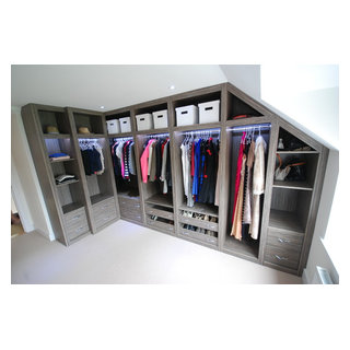 Walk in Dressing Room. Chichester. - Contemporary - Closet - Sussex ...