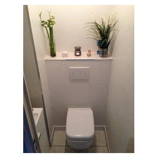 WC - Contemporary - Powder Room - Rennes - by BARON plomberie ...