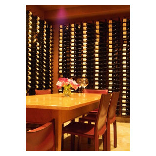 American Clay Wine Cellar - Modern - Wine Cellar - San Diego - by ...
