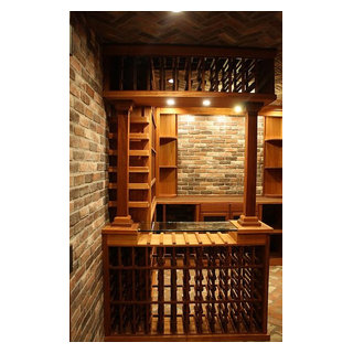 Brick Wall Wine Cellar - Méditerranéen - Cave à Vin - Los Angeles - par ...