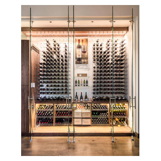 Cable Wine System Reach In - Contemporary - Wine Cellar - Toronto - by ...