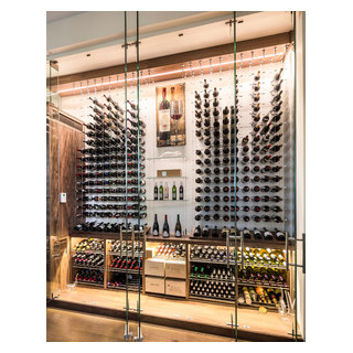 Cable Wine System Wine Cellars by Papro Consulting - Modern - Wine ...
