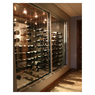 Cable Wine System Wine Cellars by Papro Consulting - Contemporary ...