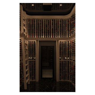 CAVEA- First Engineered Glass Wall for Wine Cellar - Wine Cellar ...