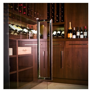 Contemporary Wine Cellar Door Hardware By Rocky Mountain Hardware ...