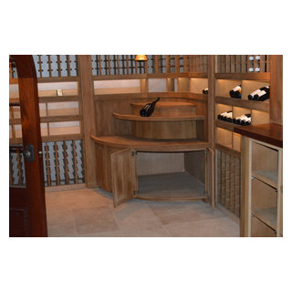 Curved Large Format Display Cabinet - Quartersawn White Oak - Classique ...