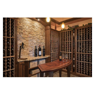 Custom Wine Room II - Traditional - Wine Cellar - Phoenix - by Designs ...