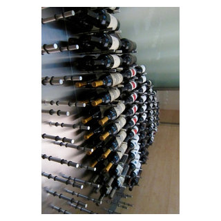 Dallas Custom Wine Cellar Ultra Peg Racking System - Contemporary ...