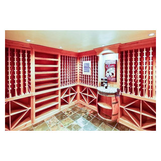 Georgian colonial Restoration - Traditional - Wine Cellar - Cleveland ...