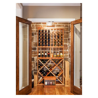 Glenridge Wine Cellar - Rustic - Wine Cellar - Atlanta - by Homes by ...
