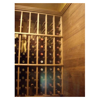 Individual Storage Racks Home Wine Cellar Dallas - Classique - Cave à ...