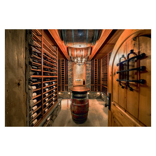 Log Cabin - Mediterranean - Wine Cellar - Philadelphia - by Joseph and ...