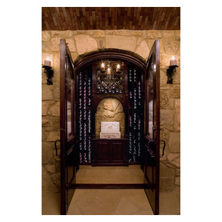 Malinard Manor - Wine Cellar - Traditional - Wine Cellar - Austin - by ...